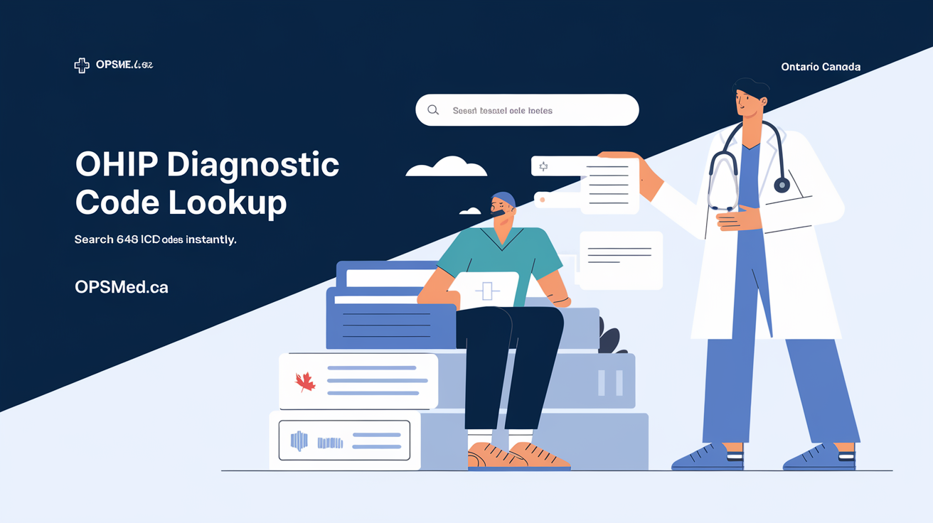 OHIP Diagnostic Codes: 646 ICD-8 with Acuity | OpsMed